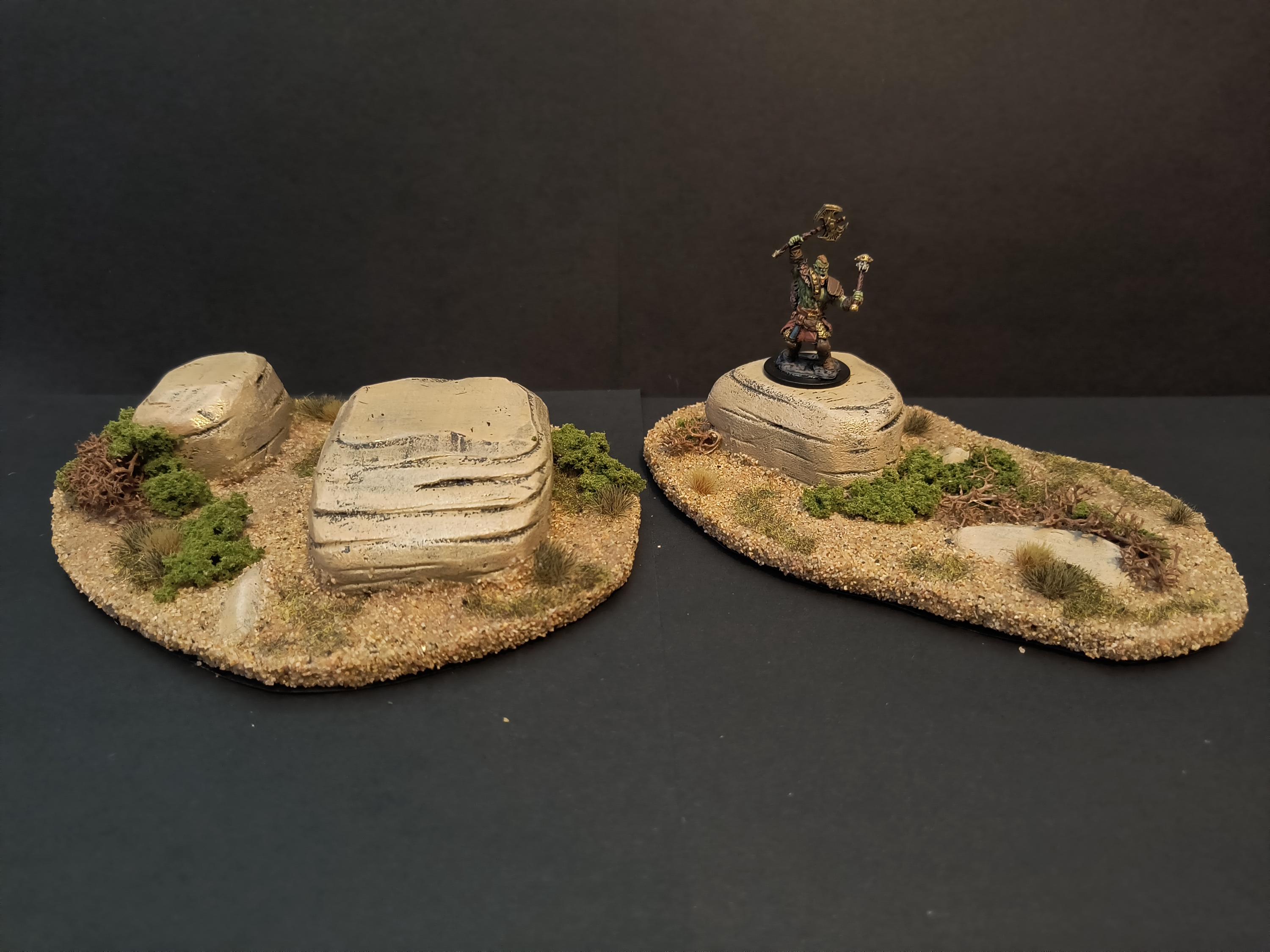 Hand Carved Miniature Terrain | Tabletop Scatter Terrain | Miniature ...