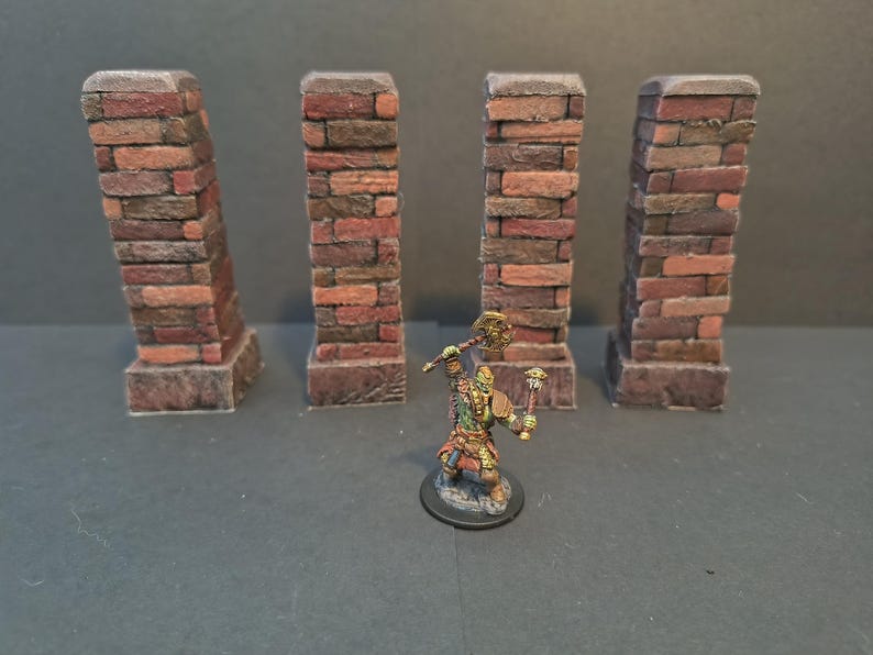 Hand Carved Weighted Stone Columns | Tabletop Columns | Tabletop Set ...