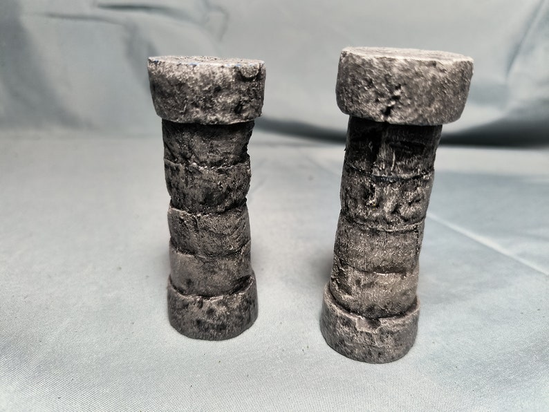 Hand Carved Miniature Stone Columns Tabletop Columns Tabletop Set ...
