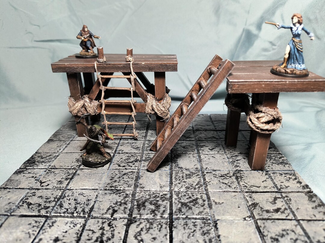 Hand Made Modular Scaffolding | Dungeons and Dragons Scaffolding ...