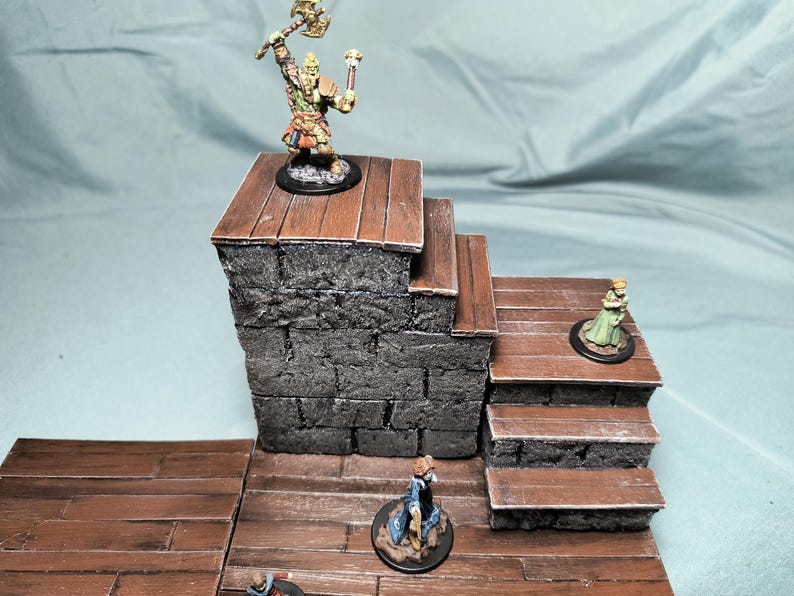 Hand Made Modular Staircase | Miniature Staircase | Tabletop Staircase ...