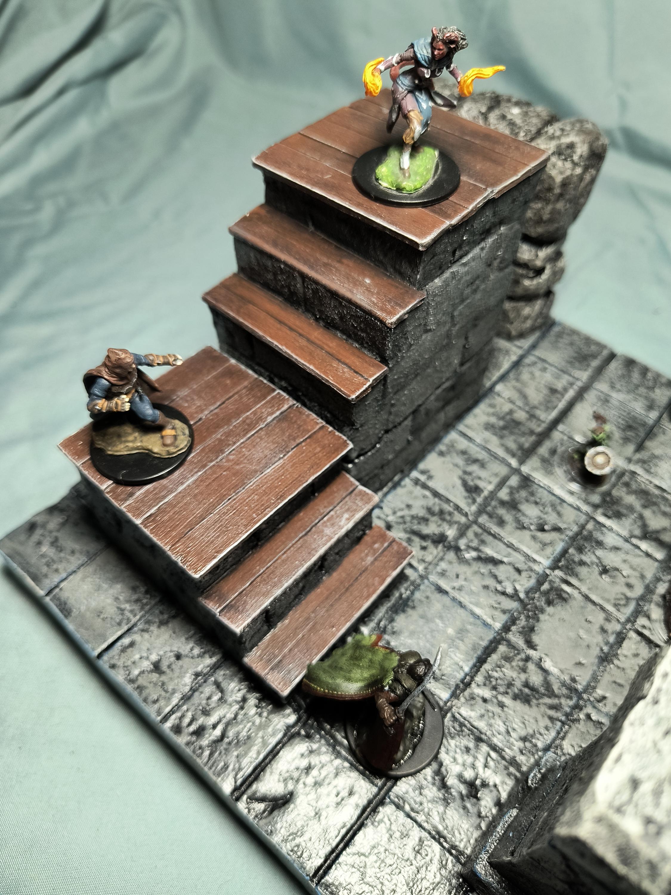 Hand Made Modular Staircase | Miniature Staircase | Tabletop Staircase ...