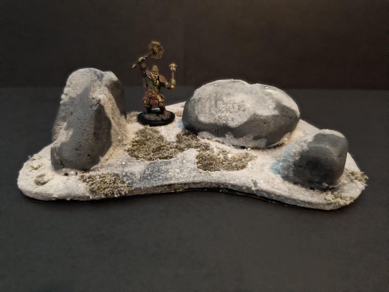 Hand Carved Miniature Terrain | Tabletop Scatter Terrain | Miniature ...