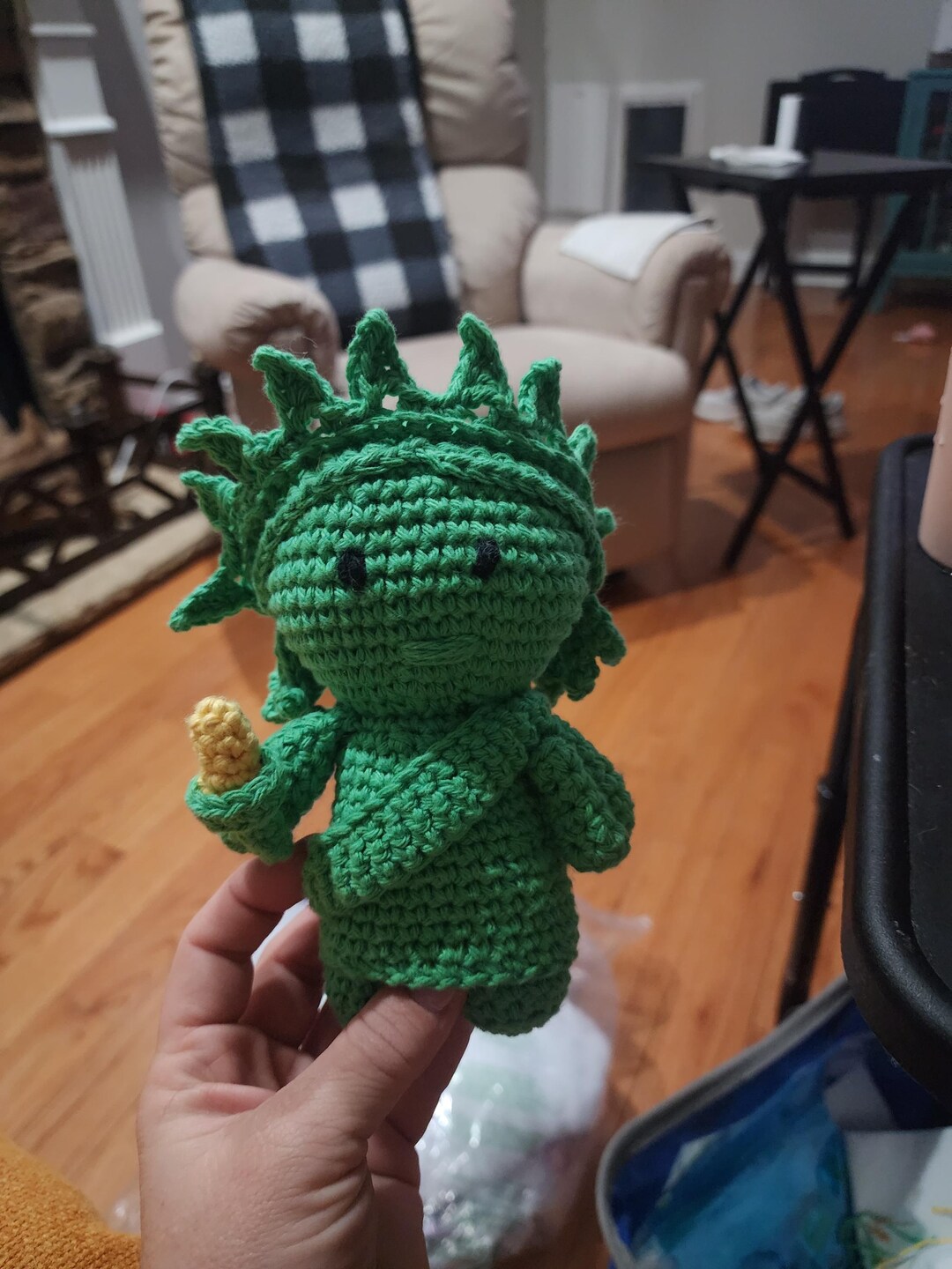 Handmade Statue of Liberty Amigurumi Crochet Doll - Etsy