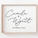 Couple Names Print, Gift for Her, Personalized Engagement Gift, Heart ...