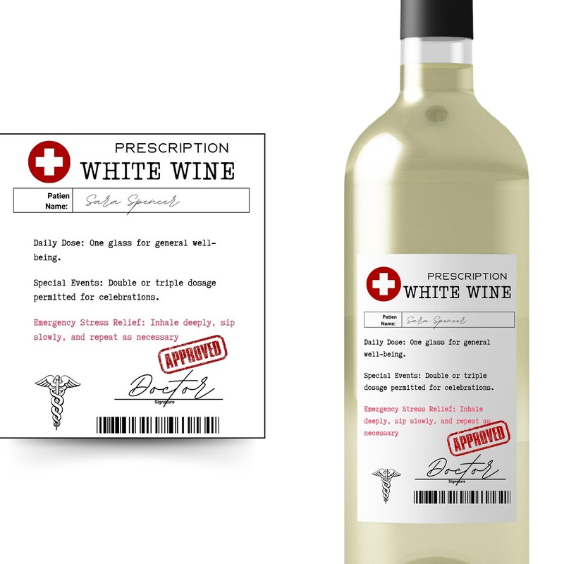 Funny Prescription Labels - Etsy