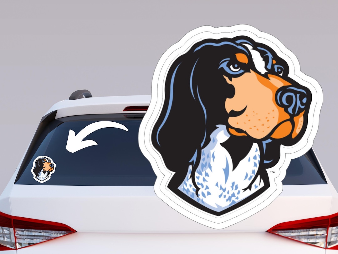 Tennessee Vols Decal - Smokey | Tennessee Vols Car Decal | Vols ...