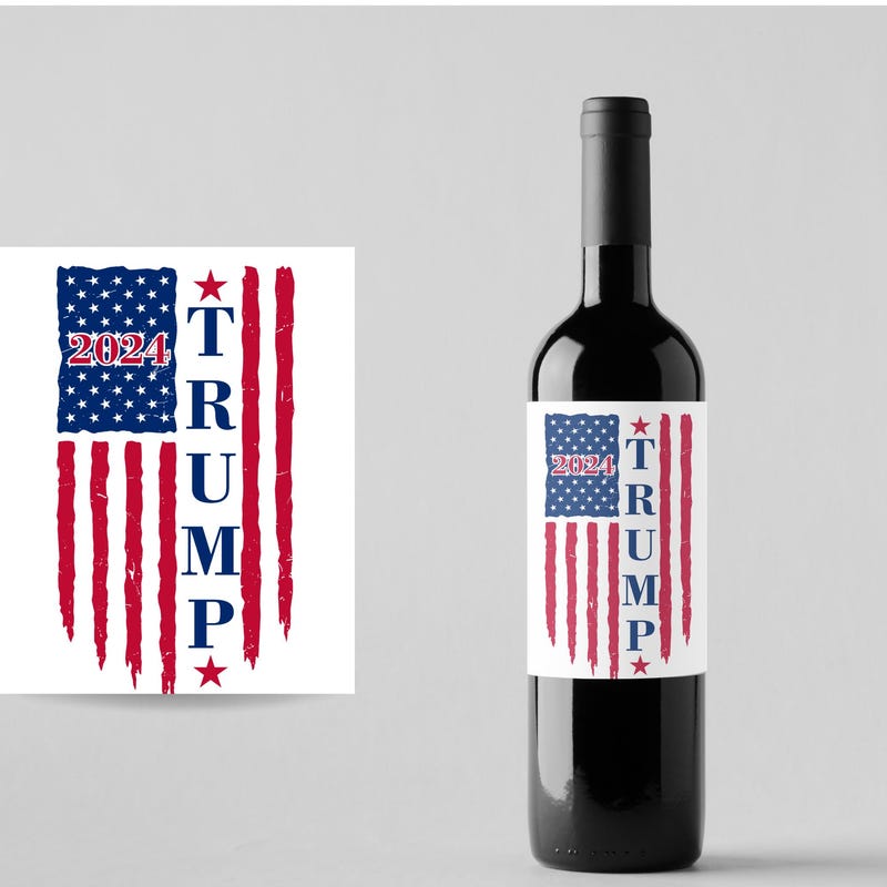 Trump Wine Label - Etsy