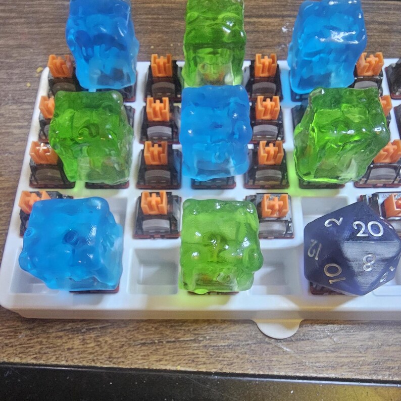 Dnd Custom Keycap Gelatinous Cube Escape Key Decorative Cap for ...