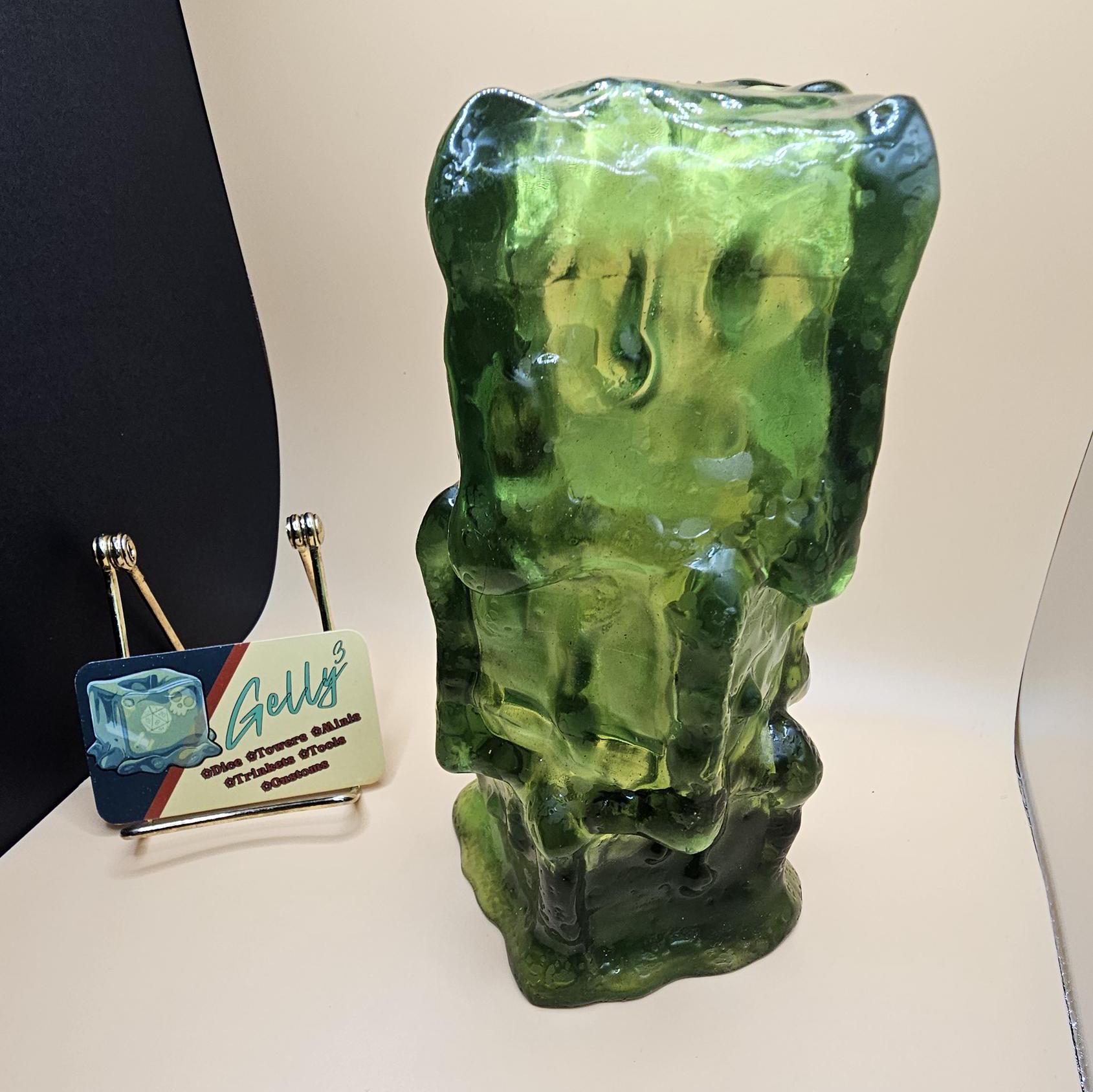 Gelatinous Cube Dice Tower Custom Dungeons and Dragons TTRPG Monster ...