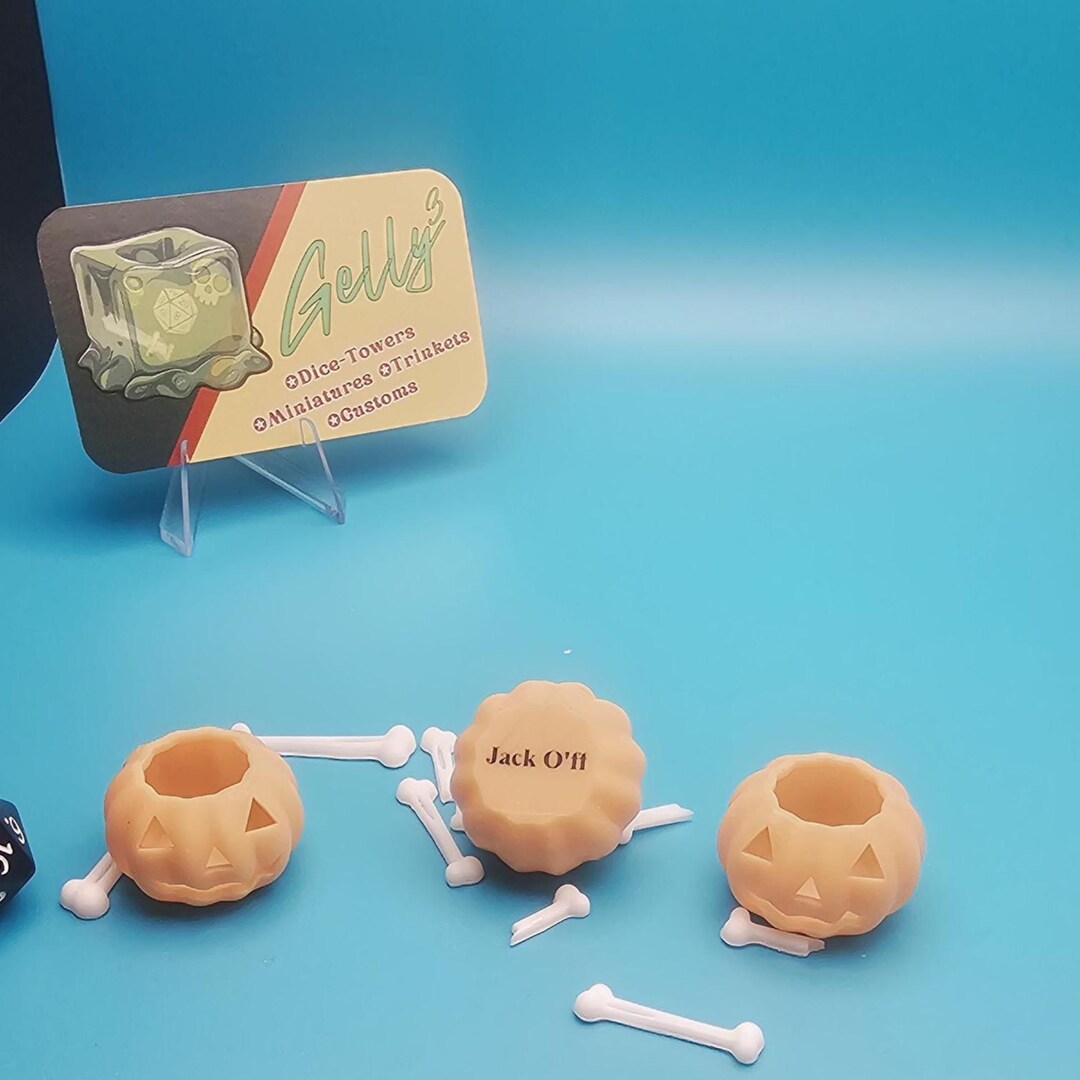 Jack O'ff Tiny Prank Jack-o'lantern Pumpkins for Halloween and Pranks ...
