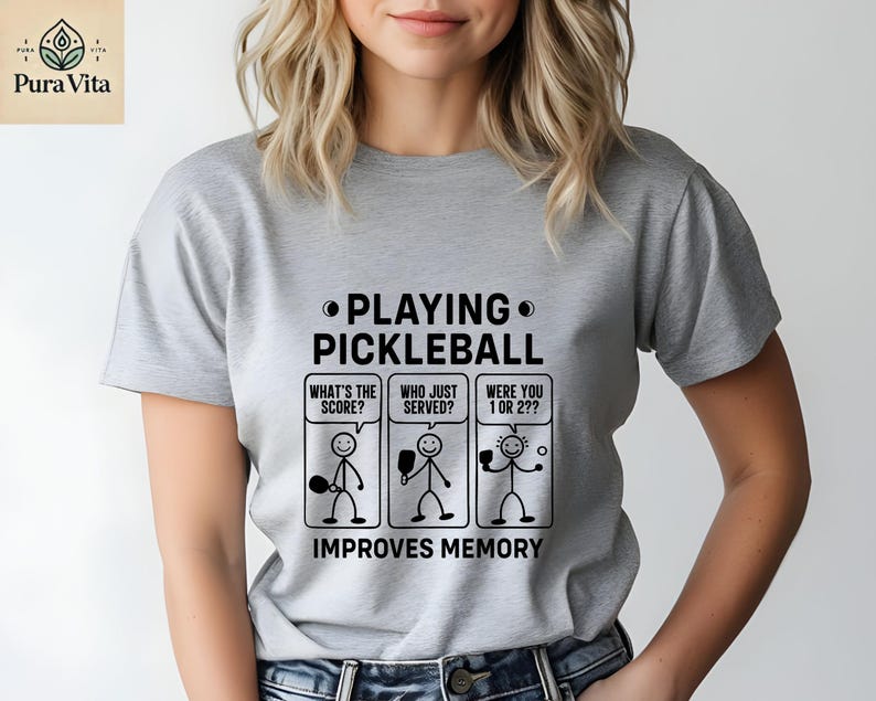 Funny Pickleball Player Unisex Tee, Game Day Sport Shirt - Etsy