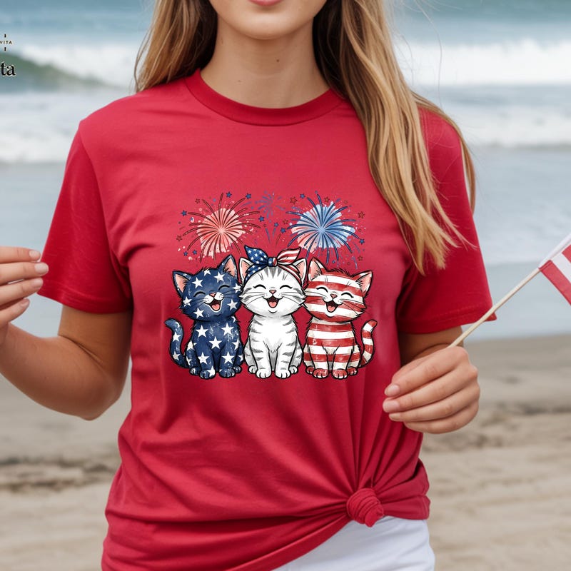 Patriotic Cat Tshirts - Etsy