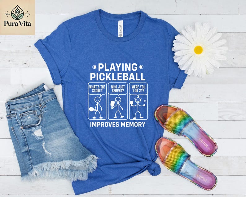 Funny Pickleball Player Unisex Tee, Game Day Sport Shirt - Etsy