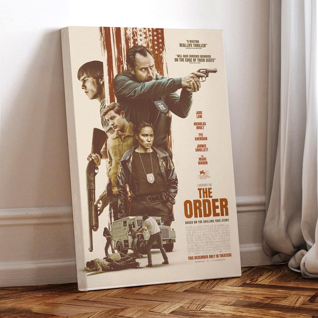 The Order Movie Poster: Wrapped Canvas Wall Art - Etsy