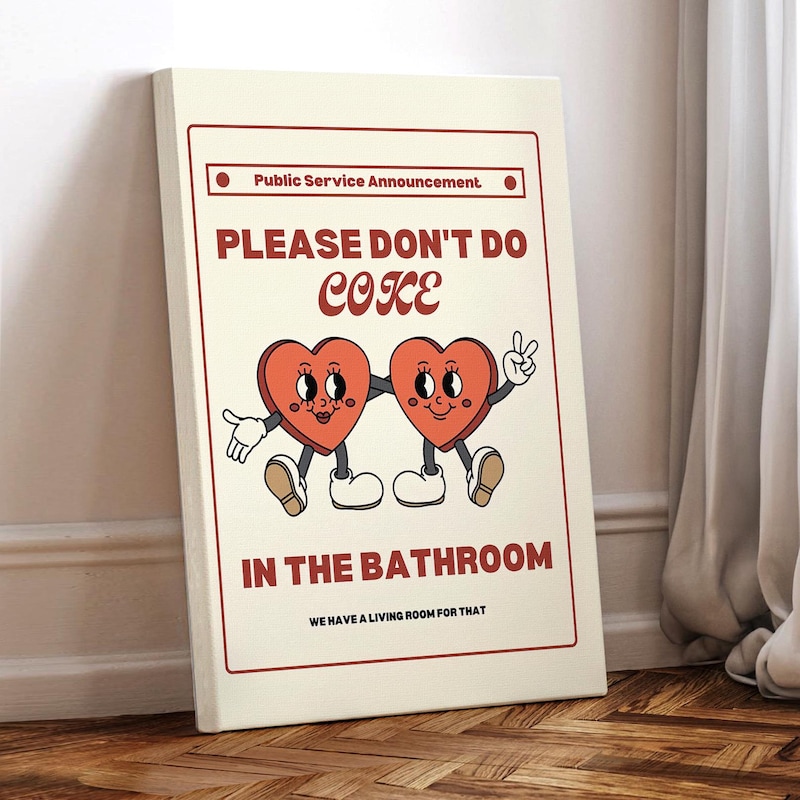 Bathroom Signs Do Not Poop - Etsy