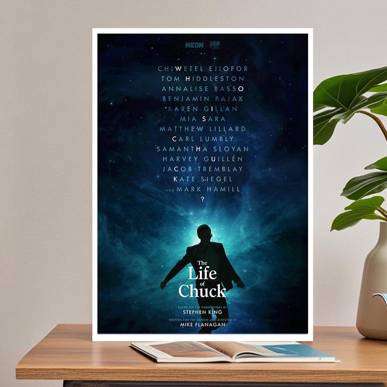 The Life of Chuck Movie Poster, Art Poster for Gift,room Decor,wall Art ...