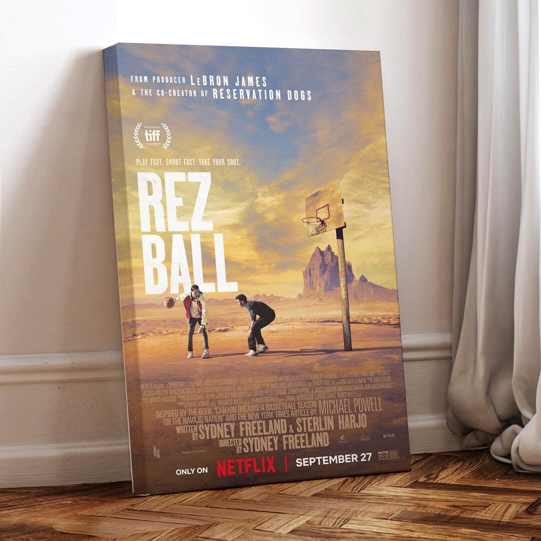 Rez Ball Movie Poster, Wrapped Canvas, Art Poster for Gift,room Decor ...
