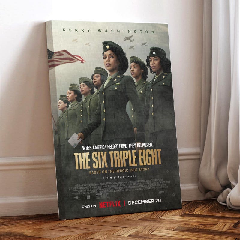 The Six Triple Eight Poster - Etsy