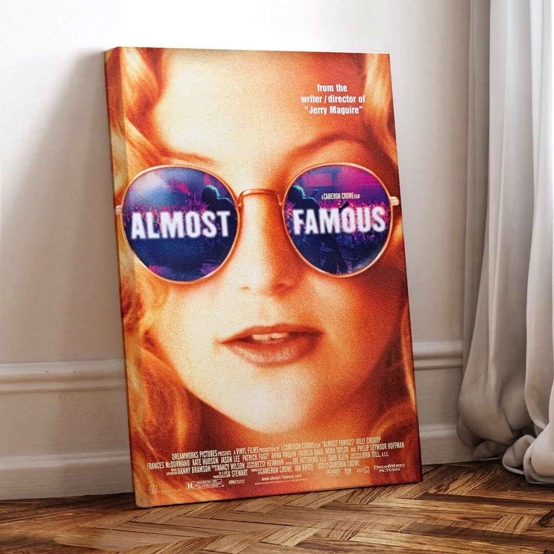 Almost Famous Movie Poster, Wrapped Canvas, Art Poster for Gift,room ...