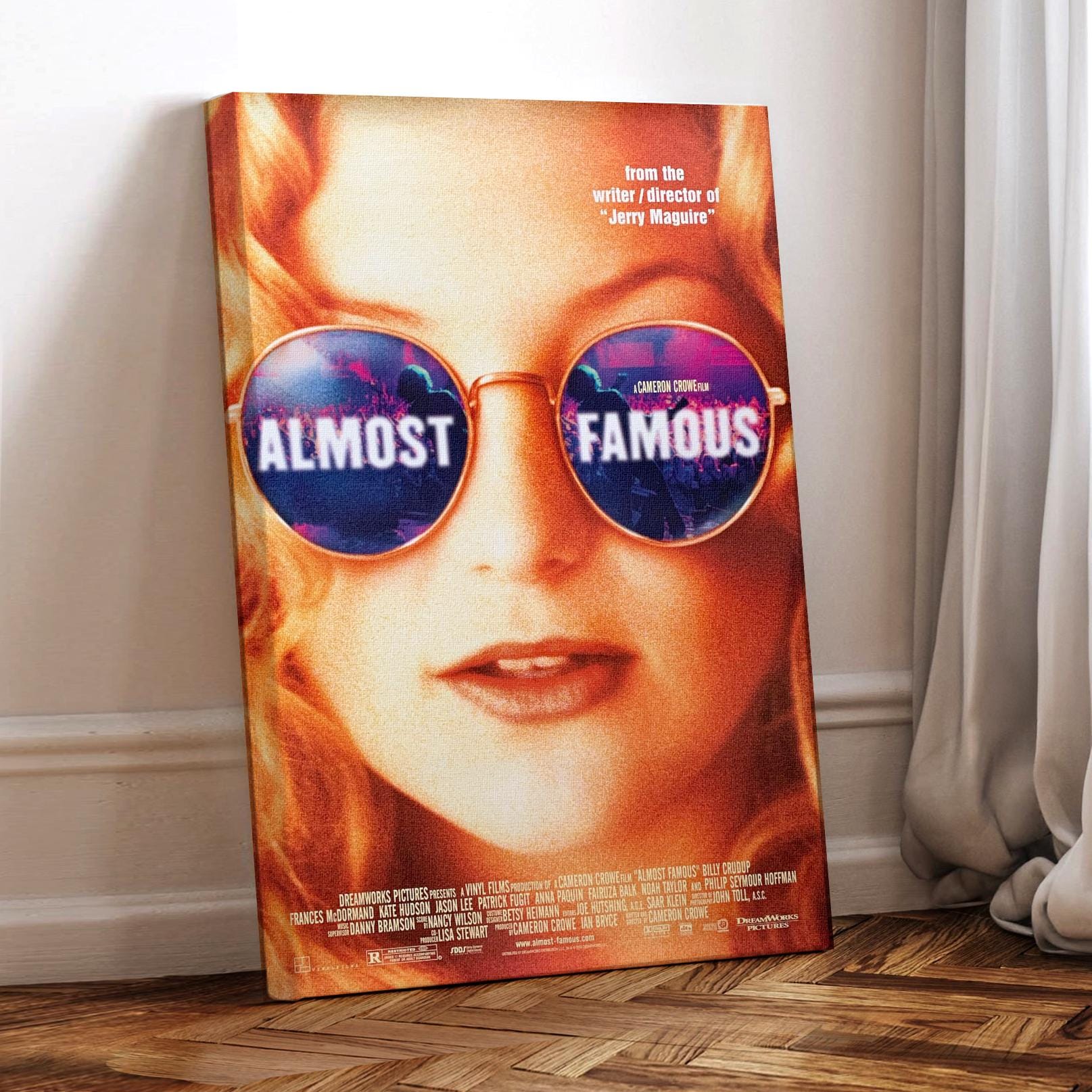Almost Famous Movie Poster, Wrapped Canvas, Art Poster for Gift,room ...
