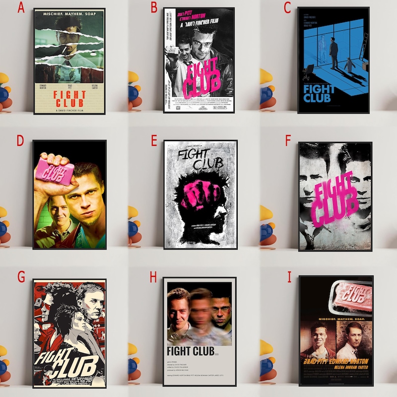 Fight Club Poster - Etsy