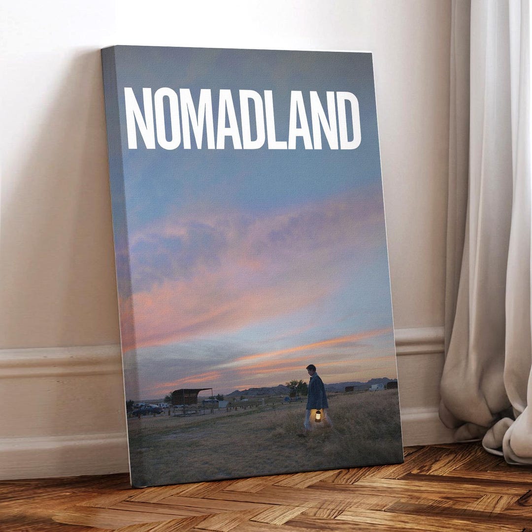 Nomadland Movie Poster: Wrapped Canvas Wall Art - Etsy