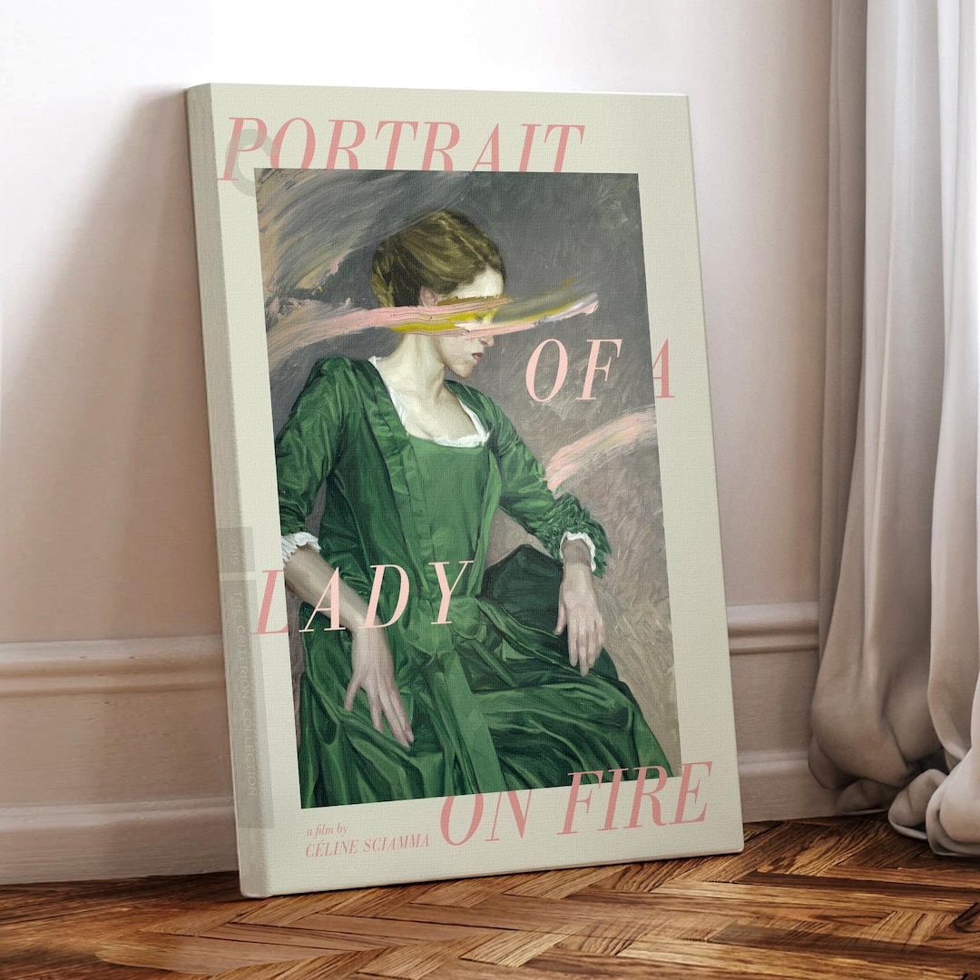 Portrait of a Lady on Fire Movie Poster, Wrapped Canvas, Art Poster for ...