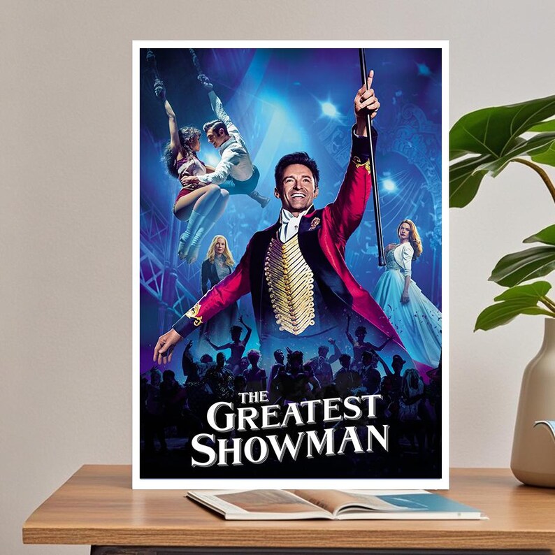 The Greatest Showman Movie Poster: Wrapped Canvas Wall Art - Etsy