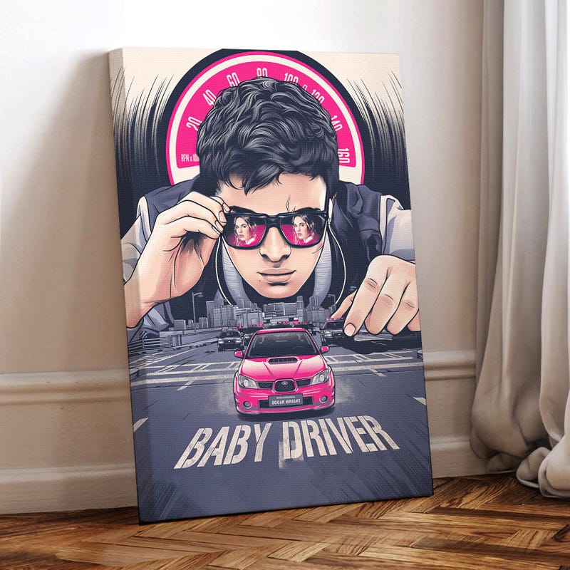 Baby Driver Poster - Etsy