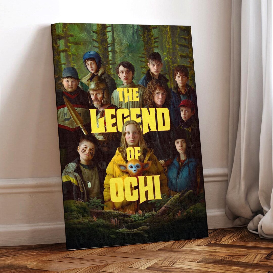 The Legend of Ochi Movie Poster: Wrapped Canvas Wall Art - Etsy