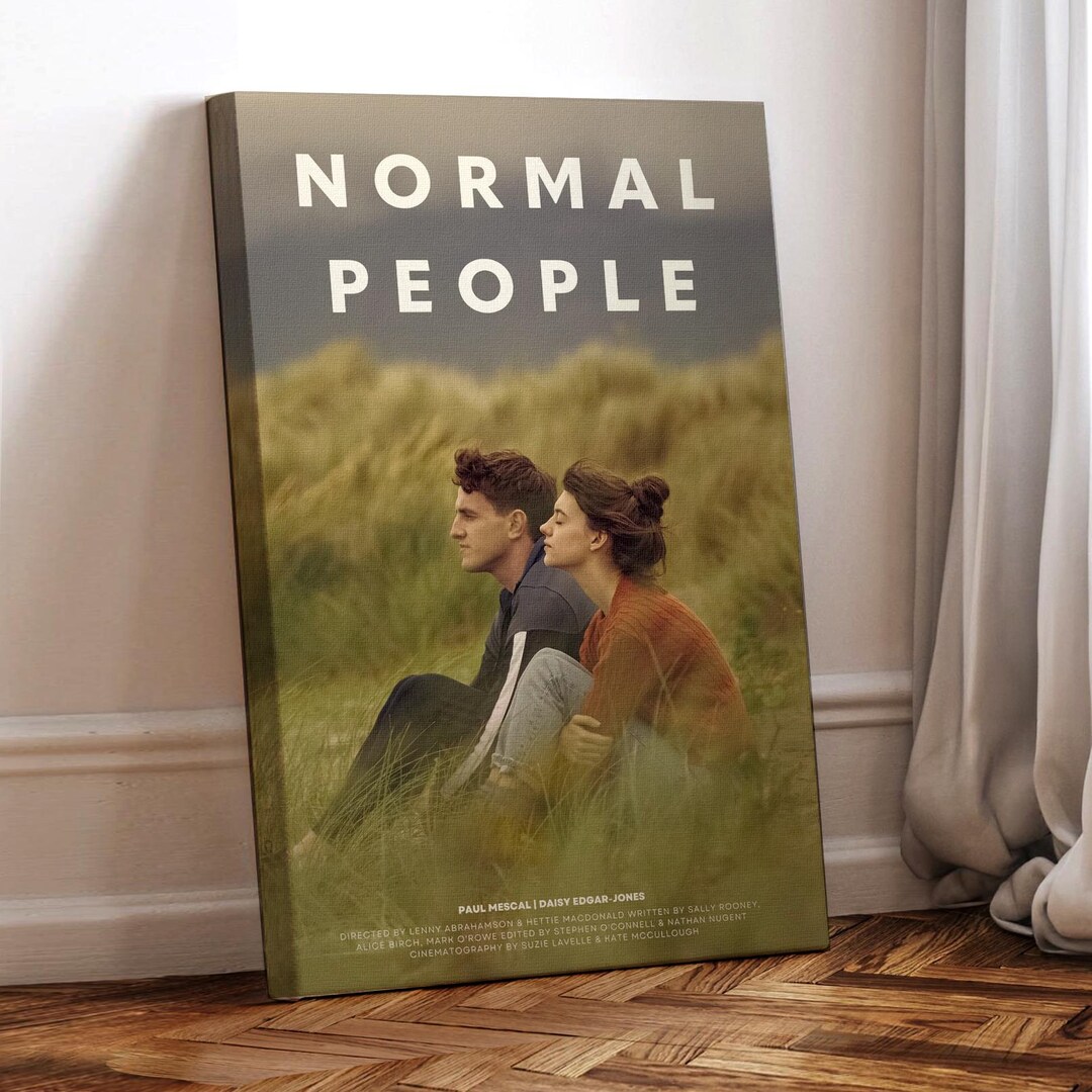 Normal People Movie Poster, Wrapped Canvas, Art Poster for Gift,room ...