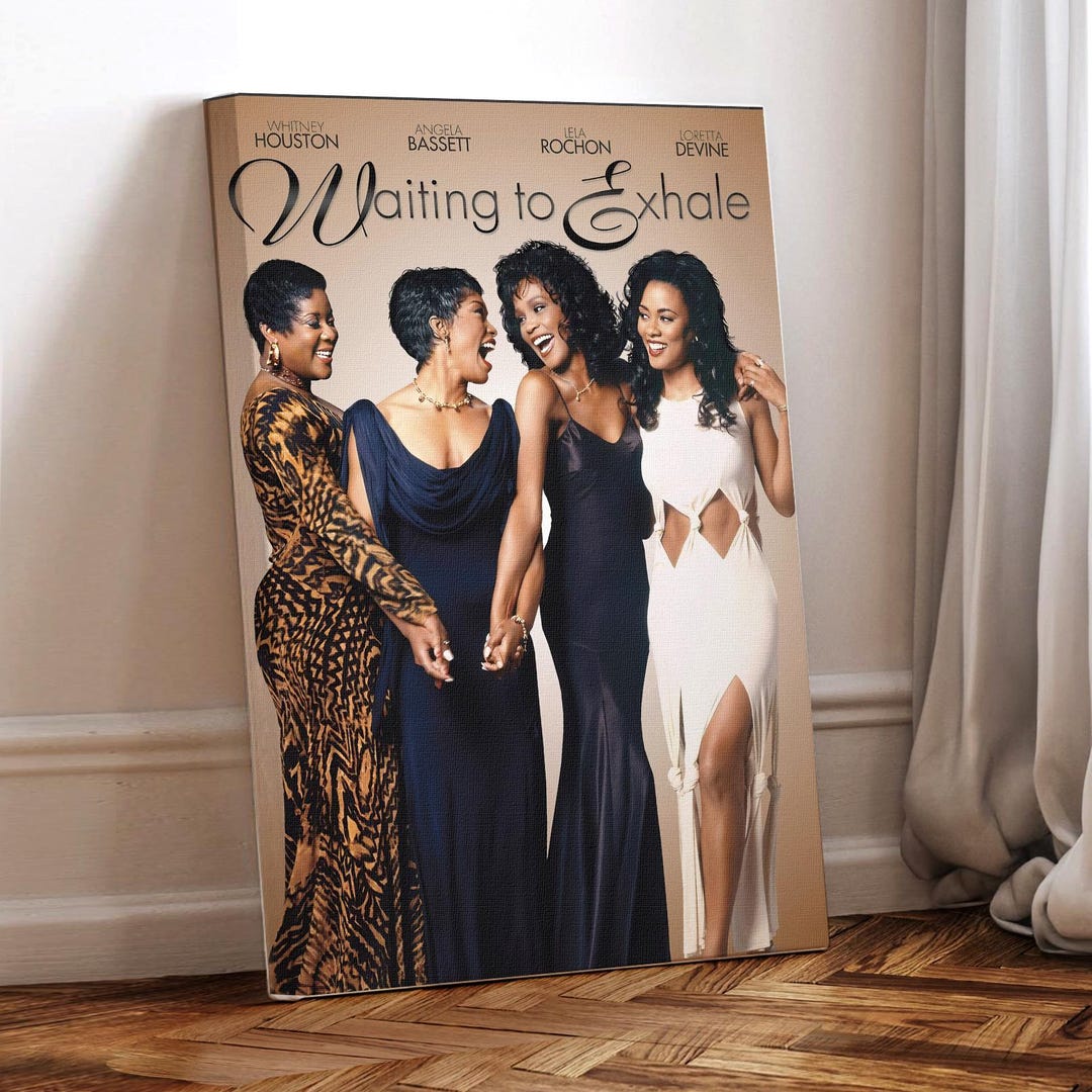 Waiting to Exhale Movie Poster, Wrapped Canvas Wall Art - Etsy