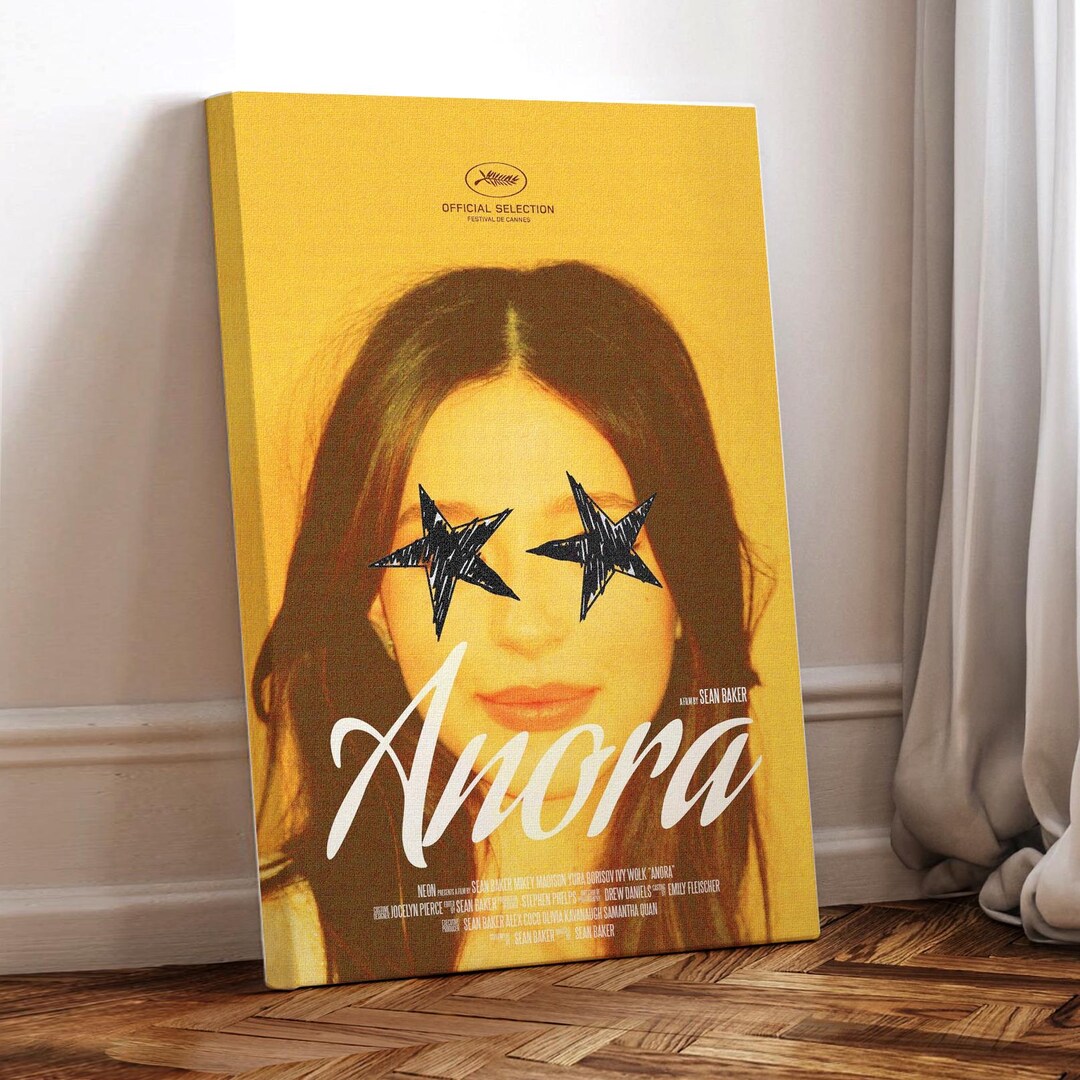 Anora Movie Poster, Wrapped Canvas, Art Poster for Gift,room Decor,wall ...