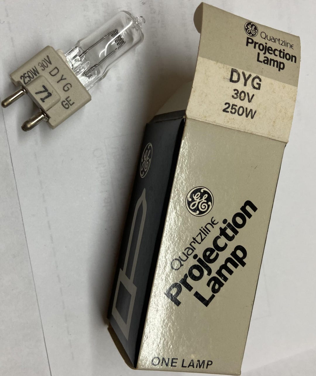 Quartzline Projection Lamp - DYG - 30V 250W -GE - Etsy