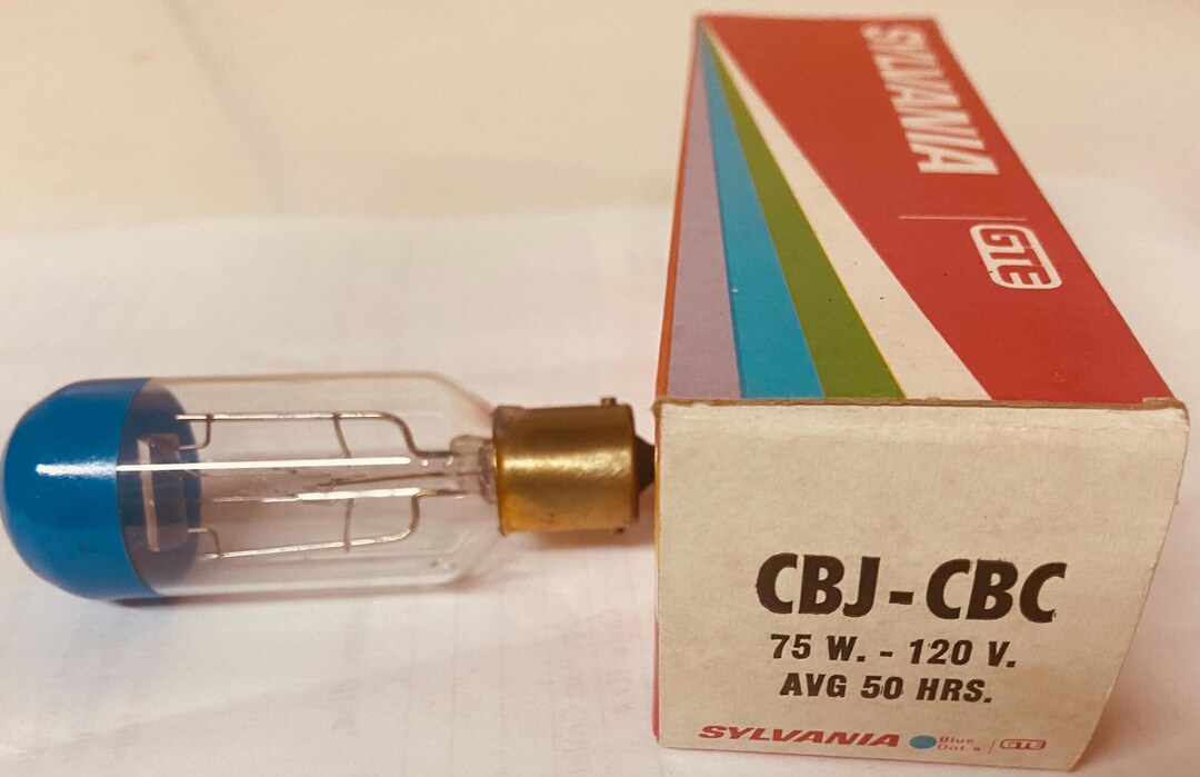 CBJ-CBC Projector Bulb Lamp 75w 120v - Vintage - Etsy