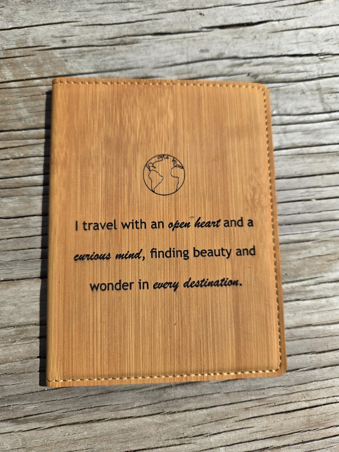 Affirmation on Passport Holder, Motivational Quotes, Inspirational ...