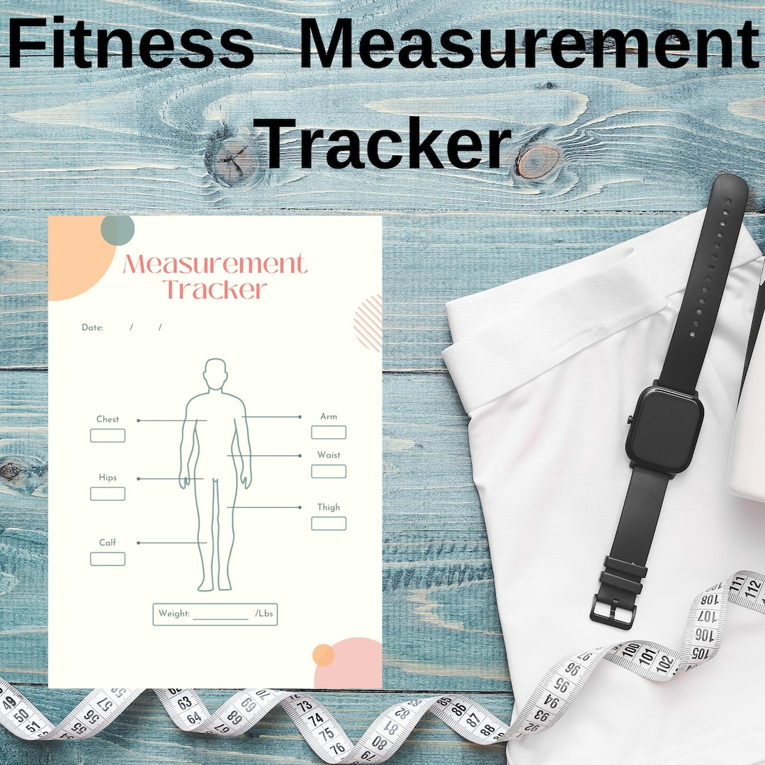 Body Measurements Tracker - PRINTABLE Journal Page - Planner Page ...