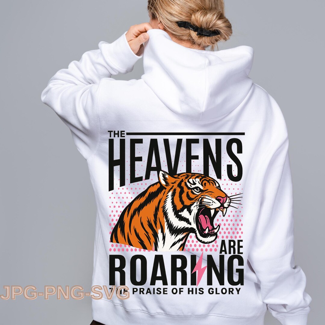 Retro Christian Tiger PNG: Bible Verse Graphic, Faith-based Apparel - Etsy