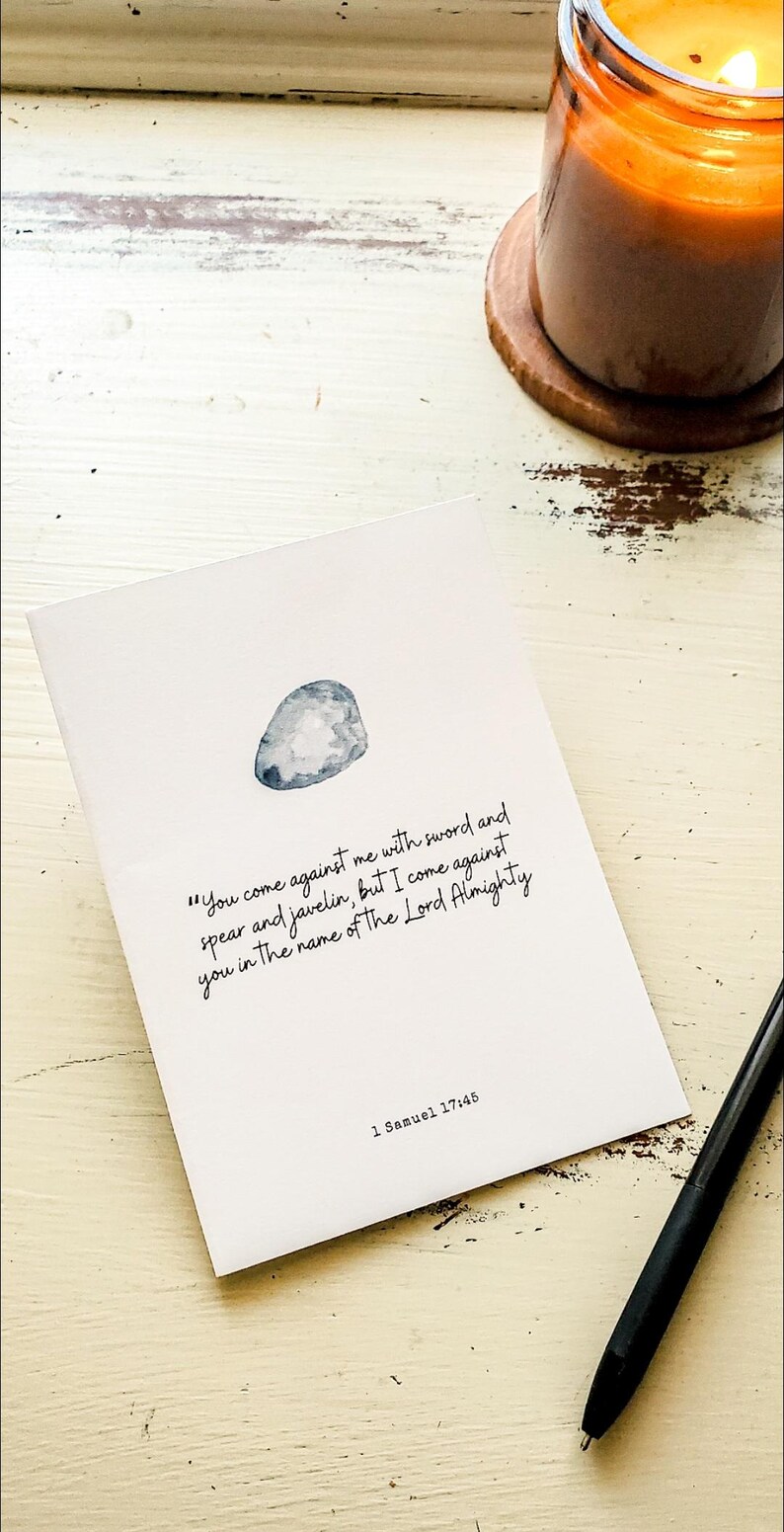 Scripture Greeting Cards Faith Hope and Courage Blank Inside - Etsy