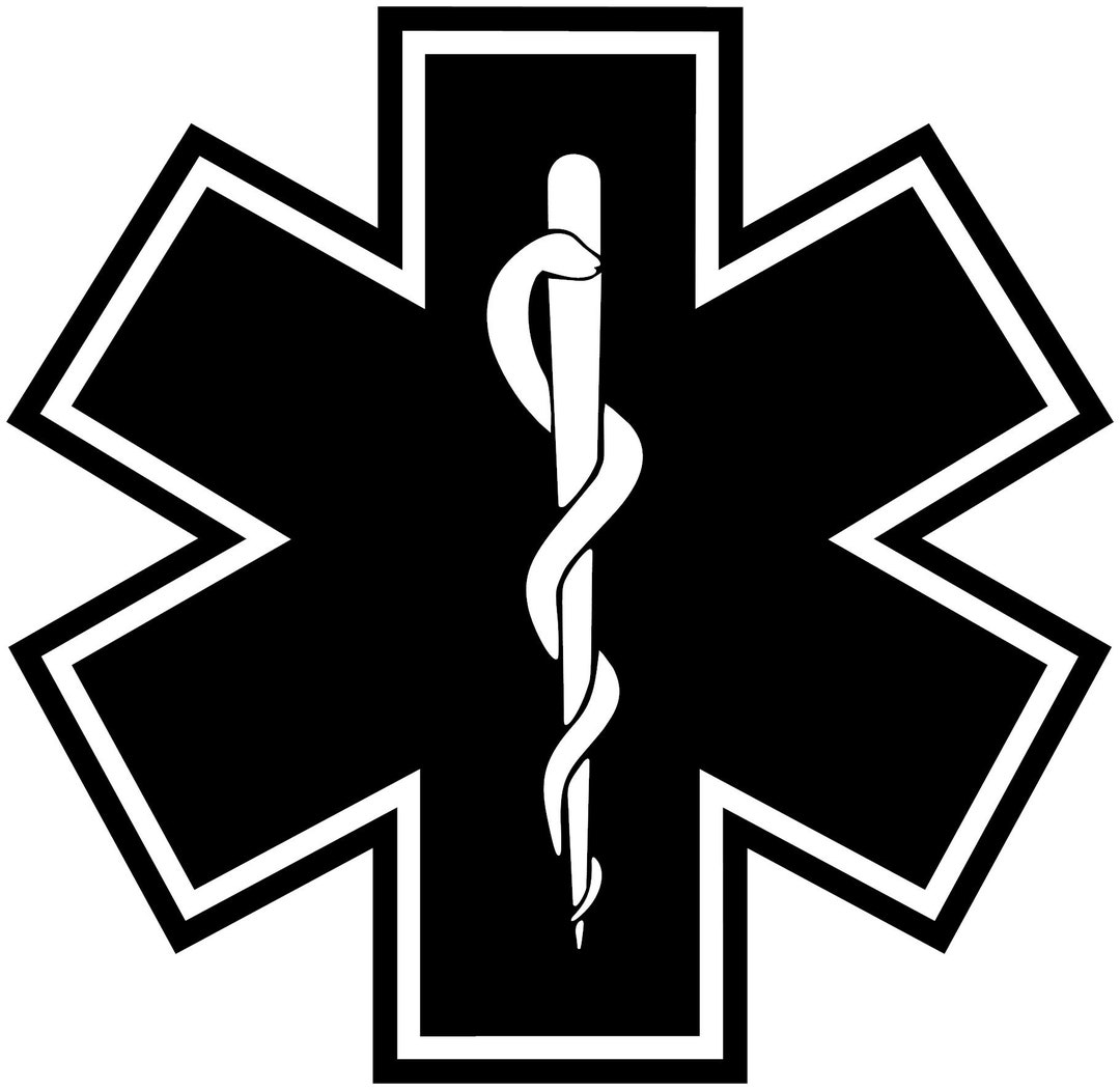 Star of Life Vinyl Decal - Etsy