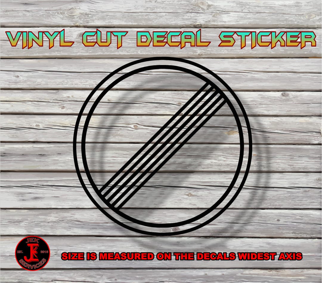 No Speed Limit, Autobahn Vinyl Cut Sticker Decal for Cars, Trucks, or ...