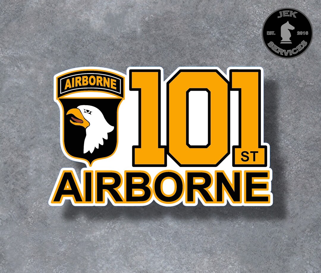 101st Airborne Sticker - Etsy