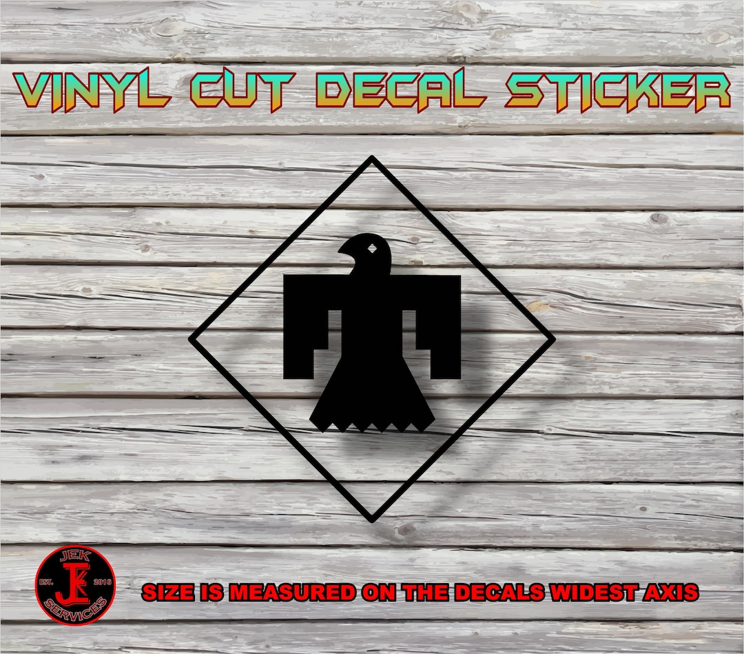 US Army 45th Infantry Division Vinyl Cut Sticker Decal for Cars, Trucks ...