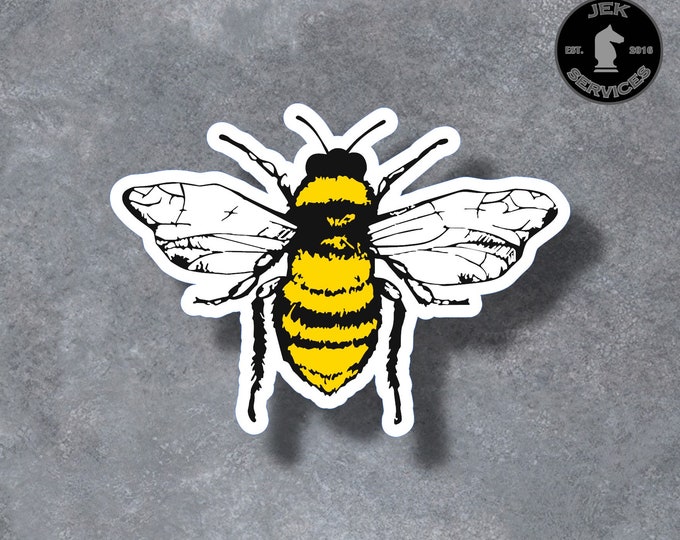 Cool Bee Sticker Bee Kind Sticker Bee Sticker Cute Bee Cute Sticker ...