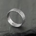 Hand Forged Ring Silver Eco Friendly Metal - Etsy
