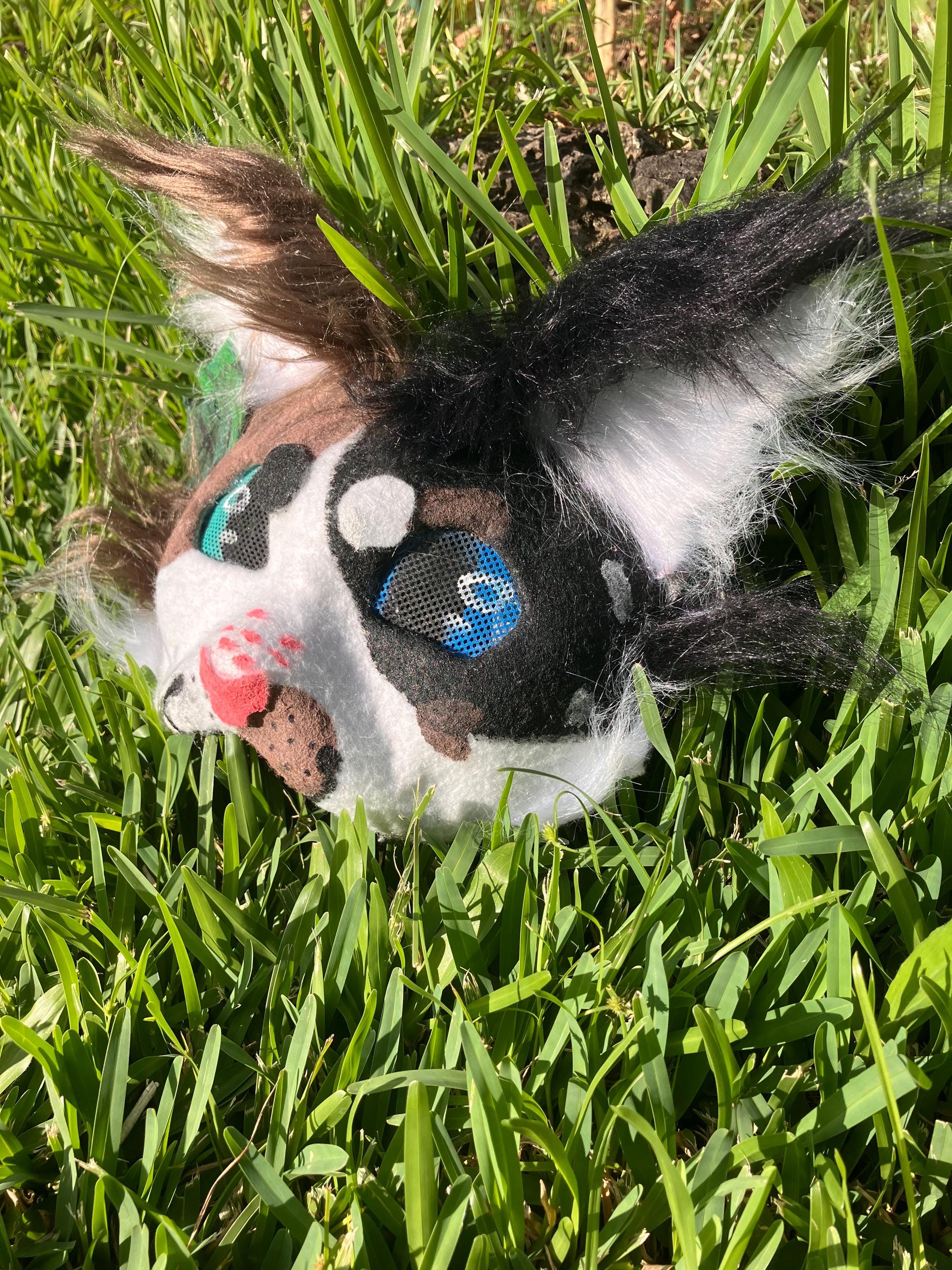 Calico Cat Animal Mask for Cosplay, Therians, Quadrobics - Etsy