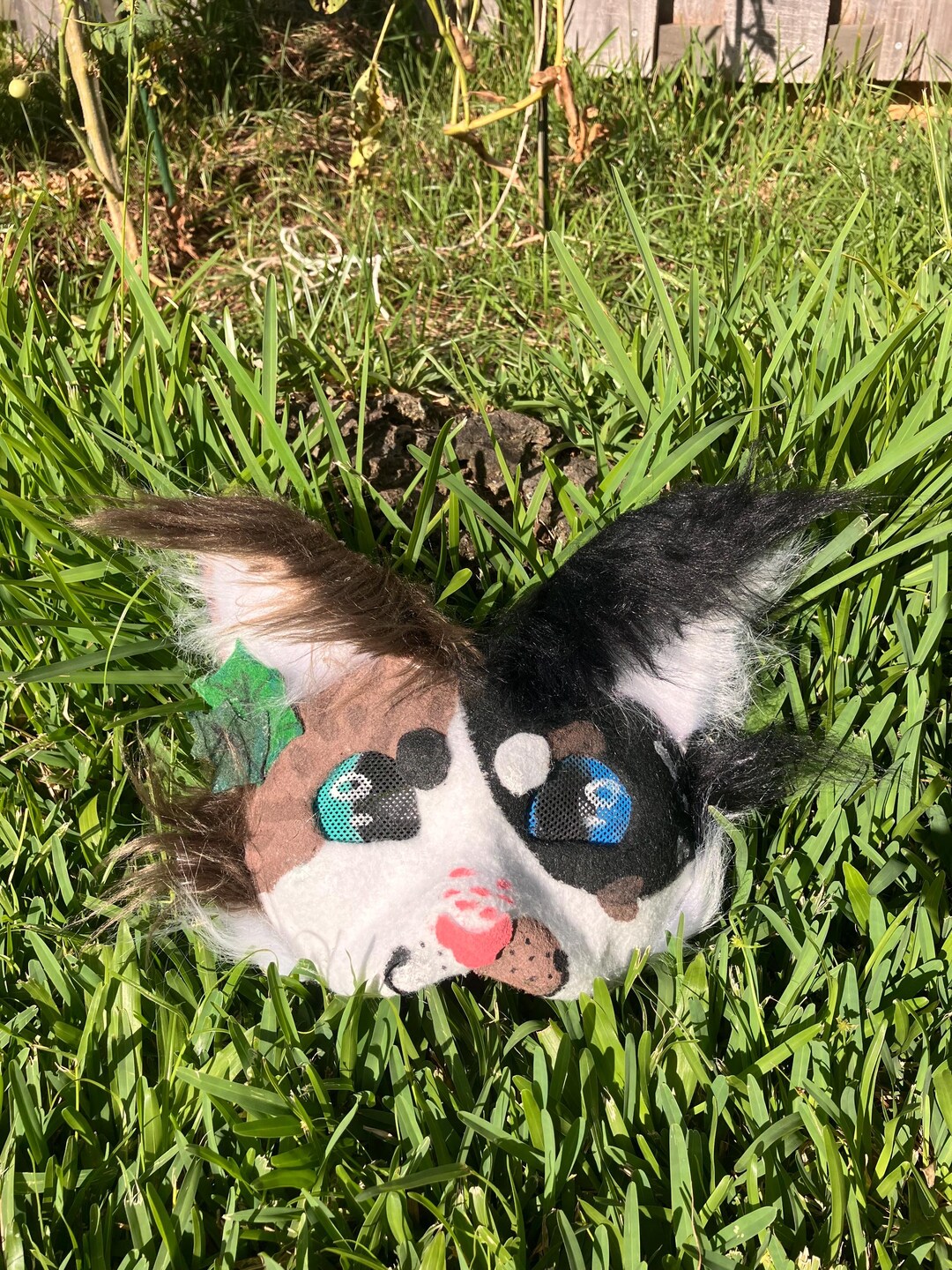 Calico Cat Animal Mask for Cosplay, Therians, Quadrobics - Etsy