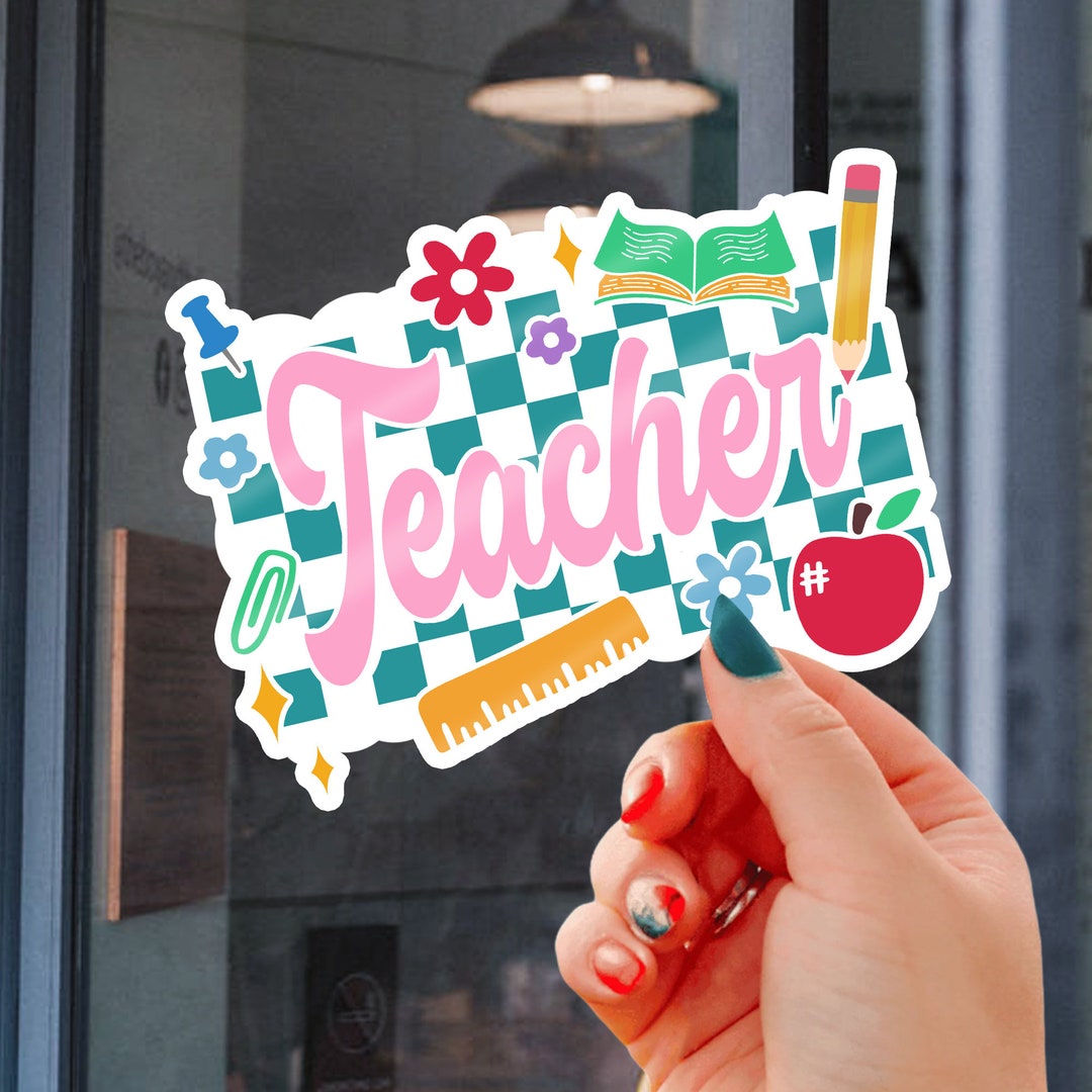 Teacher Sticker, School Sticker, Gift for Teachers, Teacher Life ...