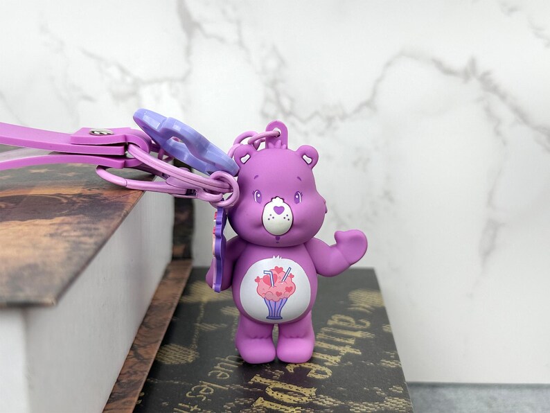 Care Bears Keychain Care Bears Pendant Cartoon Bear Pendant Bears ...